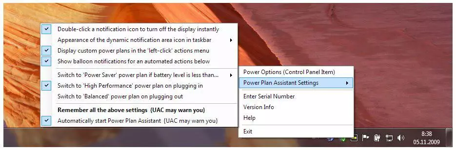Laptop Power Plan Assistant για Windows 24627_2