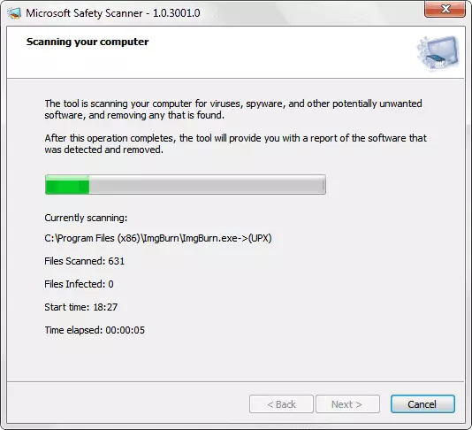 Microsoft drošības programmatūra