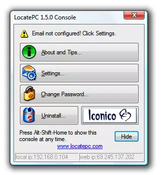 خپل غلا شوی کمپیوټر د Locate PC سره تعقیب کړئ