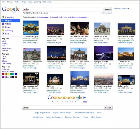 google image search fototra