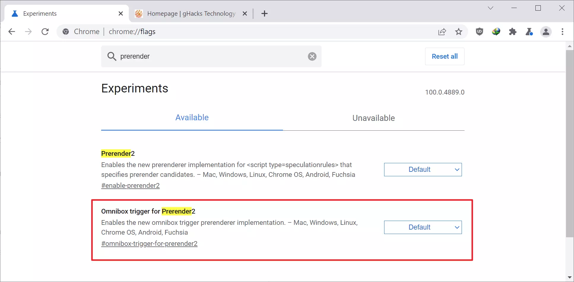 chrome omnibox mialoha