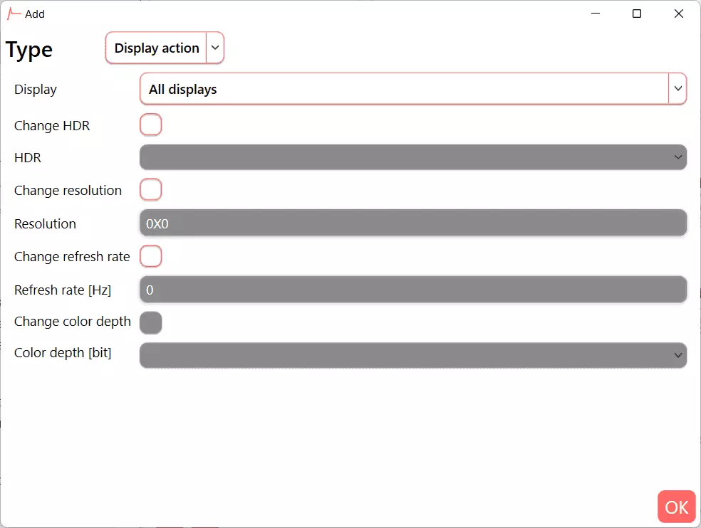 AutoActions: lansearje spultsjes as apps op Windows mei oanpaste konfiguraasjes 25155_2