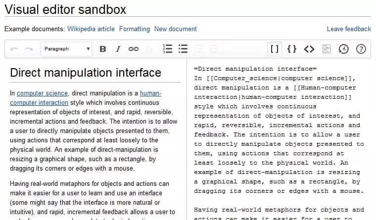 Wikipedia Visual Editor เร็วๆ นี้