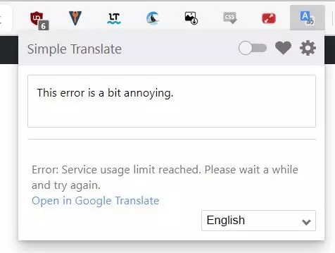 Problema de tradución simple