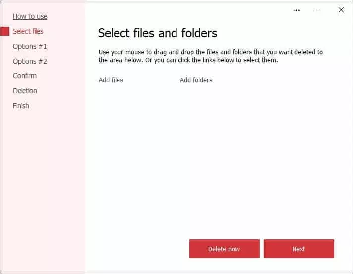 Secure File Deleter — это бесплатный инструмент, который можно использовать для уничтожения конфиденциальных данных.