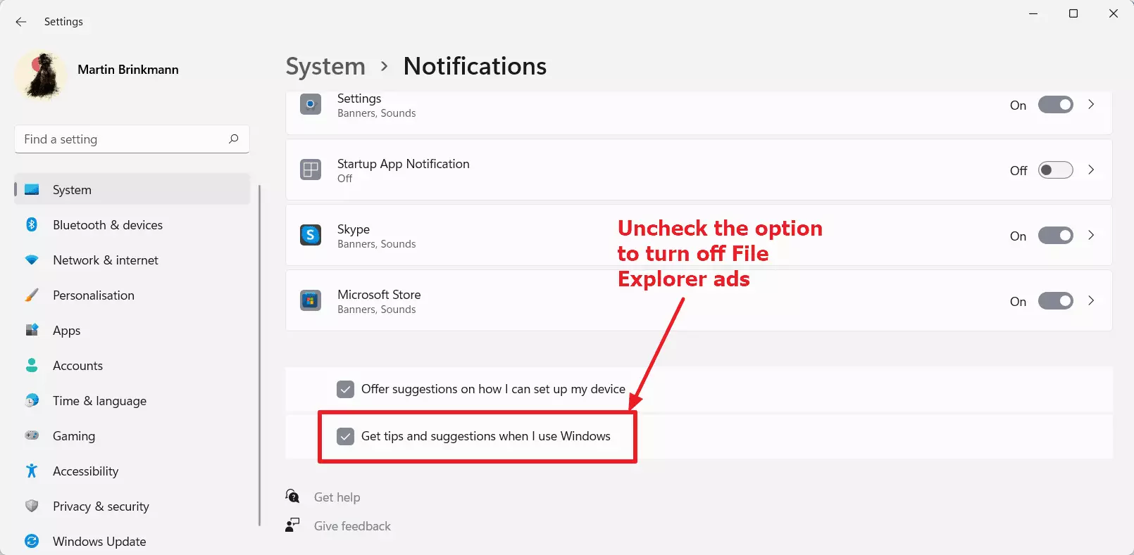 Microsoft таблиғоти File Explorer-ро дар сохти охирини Windows 11 Insider озмоиш мекунад
