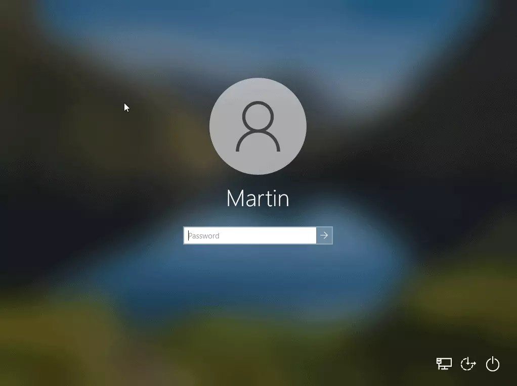 windows 10 lockscreen blur