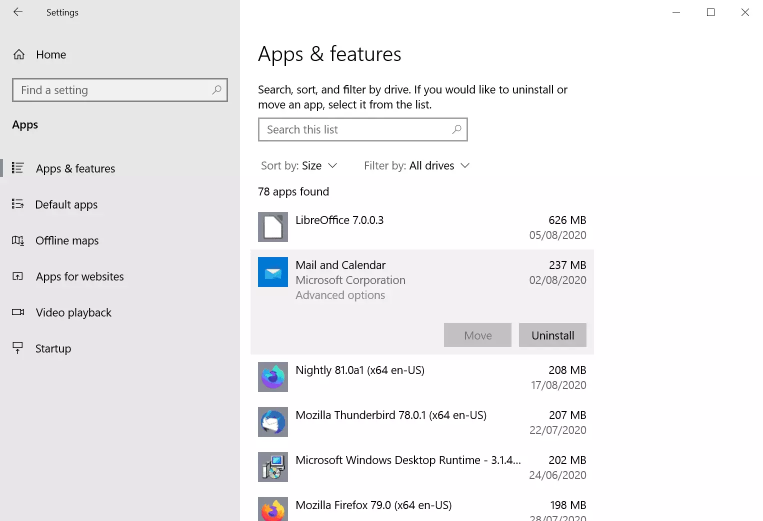 Windows 10 apps bogadh