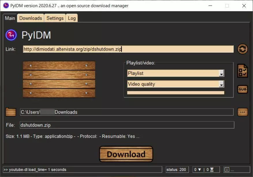 pyidm download sawangan