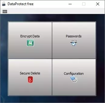 DataProtect Free ဖြင့် သင့်ဖိုင်များကို စာဝှက်ပါ သို့မဟုတ် ၎င်းတို့ကို လုံခြုံစွာဖျက်ပါ။
