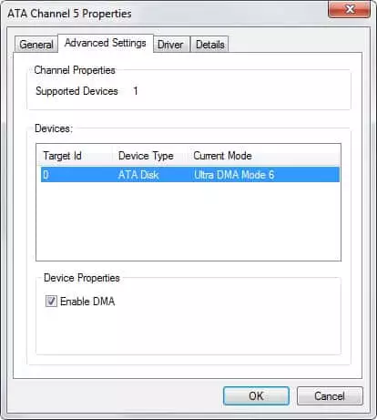 verificați modul hard disk