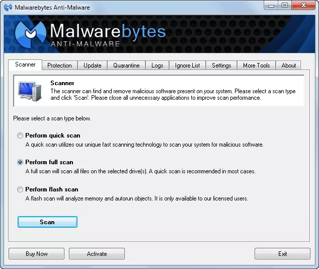 malwarebytes ضد بدافزار