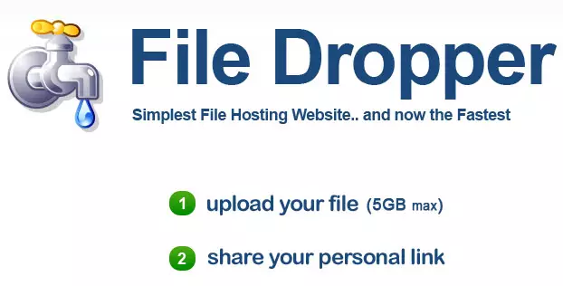 File Dropper Simple File Hosting