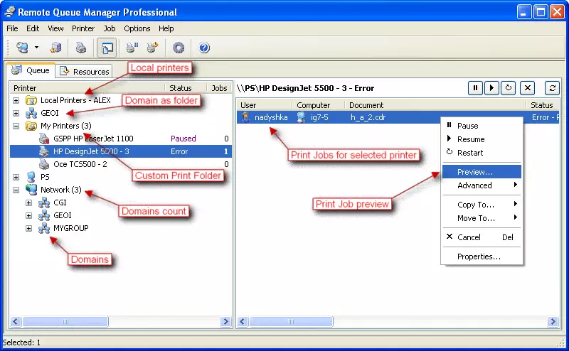 Software Manajemén Print