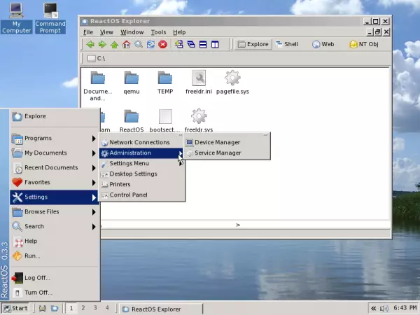 ReactOS, Alternatif Windows XP 26120_1