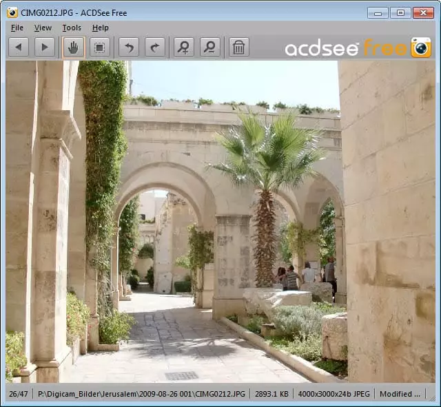 ACDSee pulsuz yükləmək üçün mövcuddur. Pulsuz windows şəkil görüntüleyici