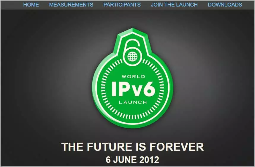 IPv6 World Lansmanı 6 İyun 2012