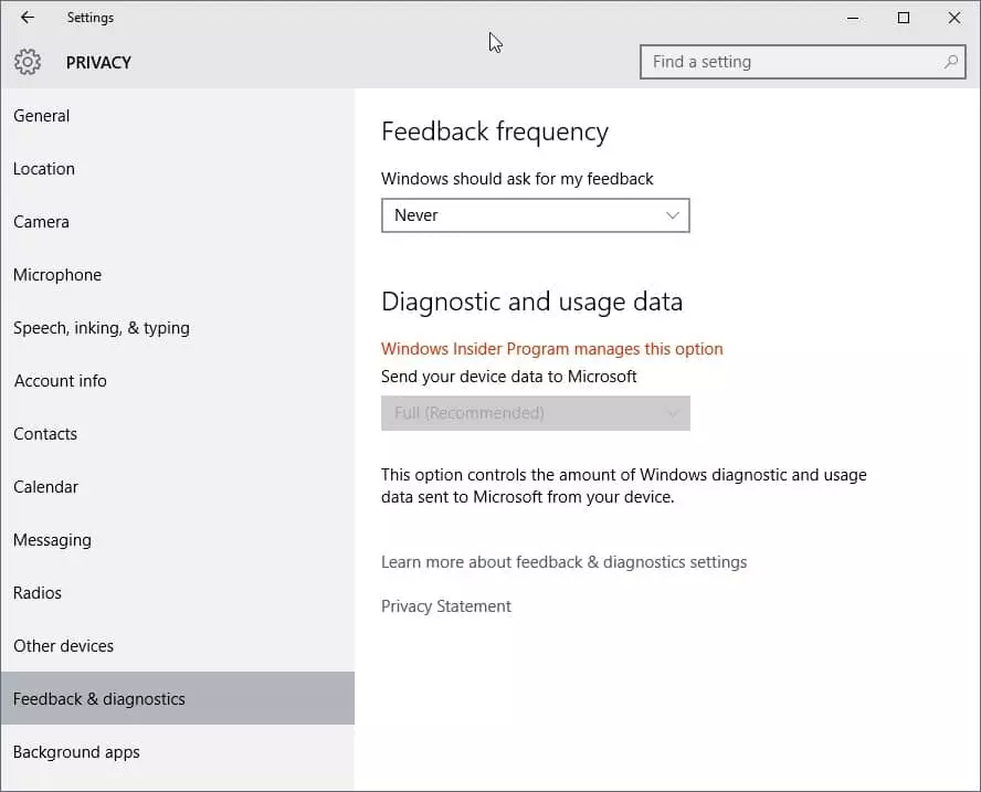 feedback diagnostik