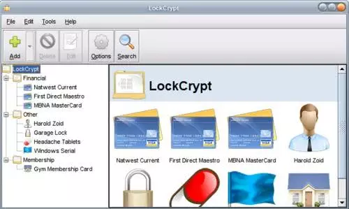 Lockcrypt Password Safe