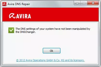 avira dns reparasyon