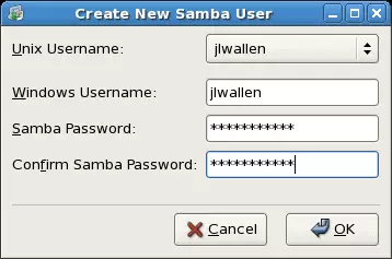 Configurați acțiunile Samba în CentOS 2710_2