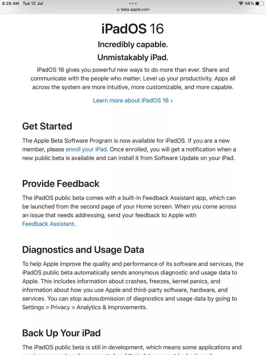 cadastre seu iphone ou ipad