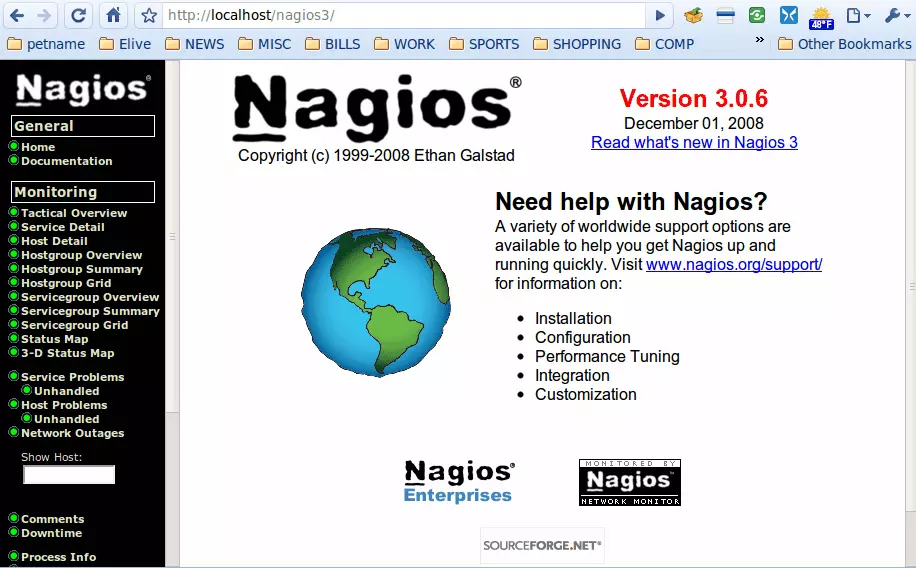 Nhanh chóng cài đặt Nagios trên Ubuntu