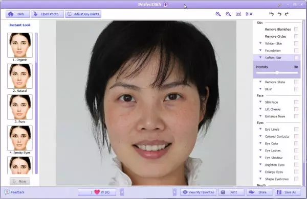 software makeover perfect365