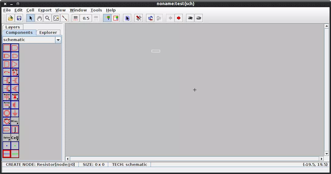 Elektriskā CAD programma operētājsistēmā Linux