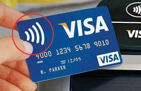 RFID kredito kortelė