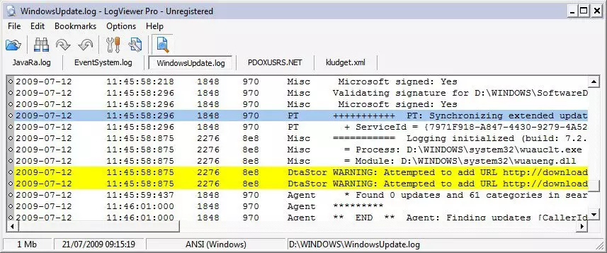 Log Analyzer Log Viewer Pro