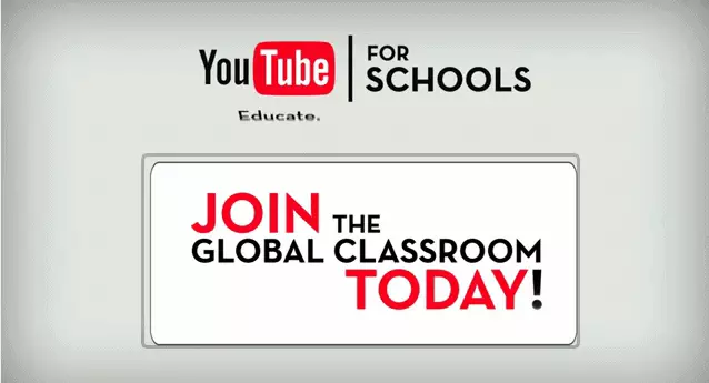 YouTube lance le site Web des écoles