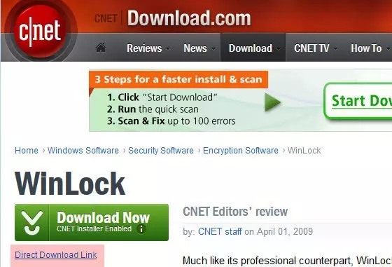 cnet download.com थेट डाउनलोड