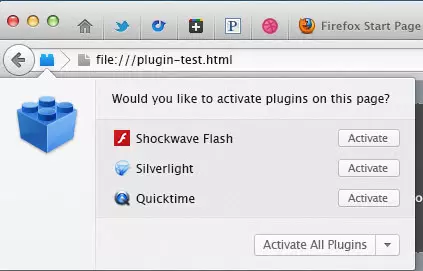 i-click ang firefox para maglaro