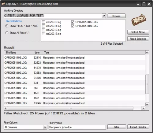 log analyzer