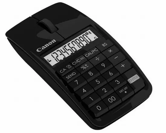 Ang mouse / calculator combo