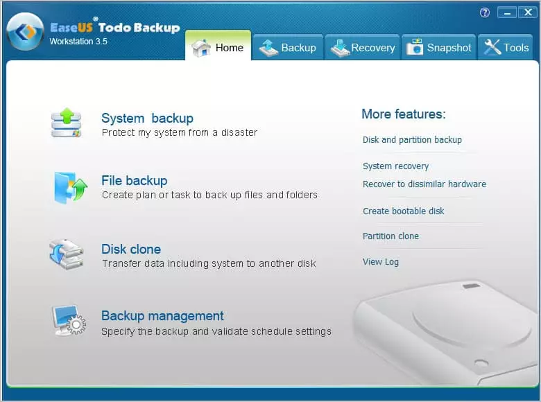 EaseUS Todo Backup Workstation Review