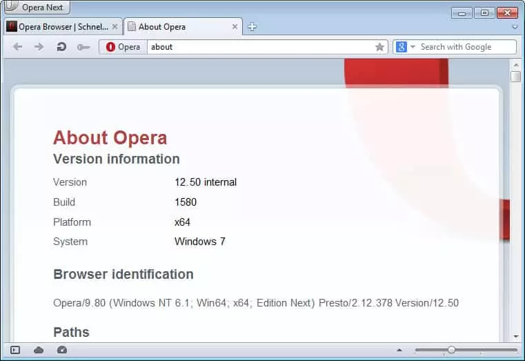 Perangkat Lunak Opera mempersiapkan Opera untuk Windows 8