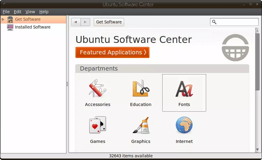 Pag-install ng mga font sa Ubuntu 10.04