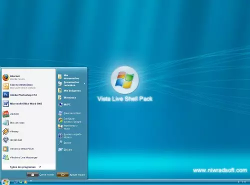 Windows Vista Live shell paketea