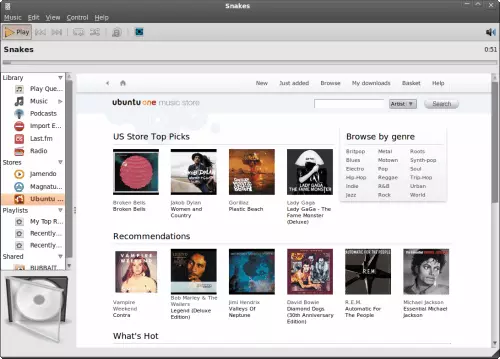 Ubuntu One Music Store มาแล้ว 3537_1