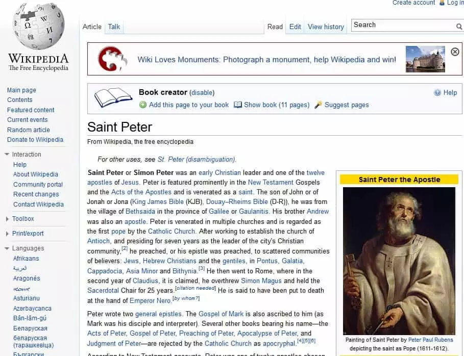 Wikipedia Book Creator støtter nå epub-format