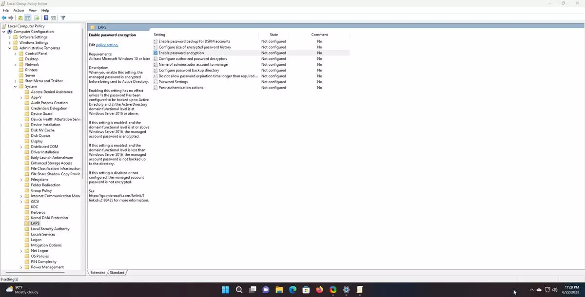 Windows 11 Insider Preview Konstwi 25145 LAPS