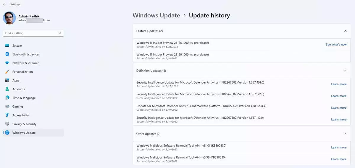 Windows 11 ഇൻസൈഡർ പ്രിവ്യൂ ബിൽഡ് 25126, ക്രമീകരണ ആപ്ലിക്കേഷനിൽ നിന്ന് ശാശ്വതമായ Microsoft Office ഉൽപ്പന്നങ്ങൾ ആക്സസ് ചെയ്യാൻ ഉപയോക്താക്കളെ അനുവദിക്കുന്നു