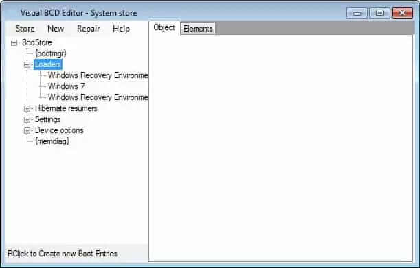 Visual BCD Editor: edita elementos do xestor de arranque de Windows