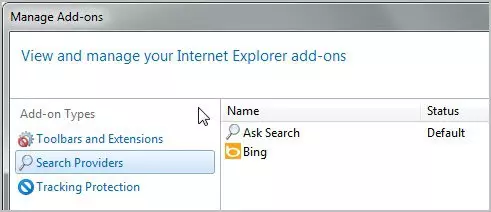 Internet Explorer-a gözleg motorlaryny nädip goşmaly