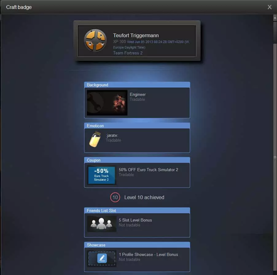 Nigute ushobora kuzamura urwego rwa Steam kuri 10 neza