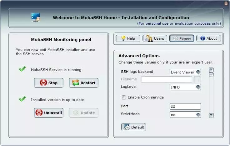 Jalankeun SSH Server Pikeun Sambungan Desktop Jauh