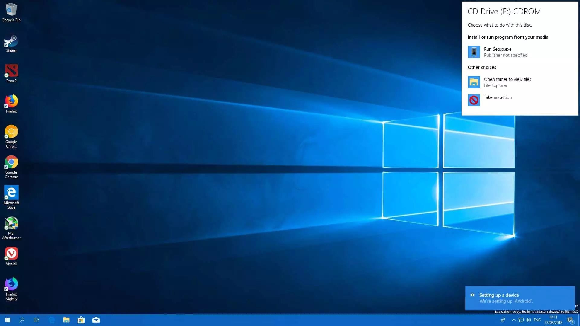 Windows 10 ავტომატური დაკვრა