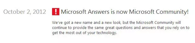 Microsoftova skupnost